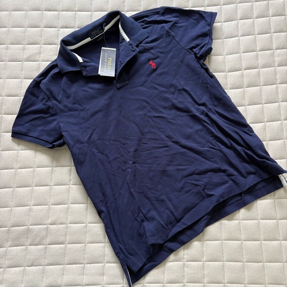 Ralph Lauren | Shirts | Polo Ralph Lauren Mens Dark Blue Polo Shirt ...
